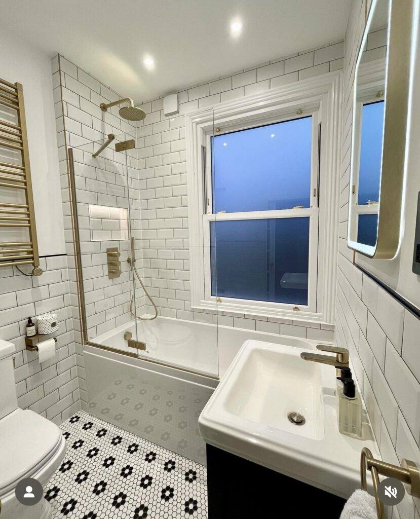 Lauren & Jase’s new bathroom glow up in Earlsfield | The Page